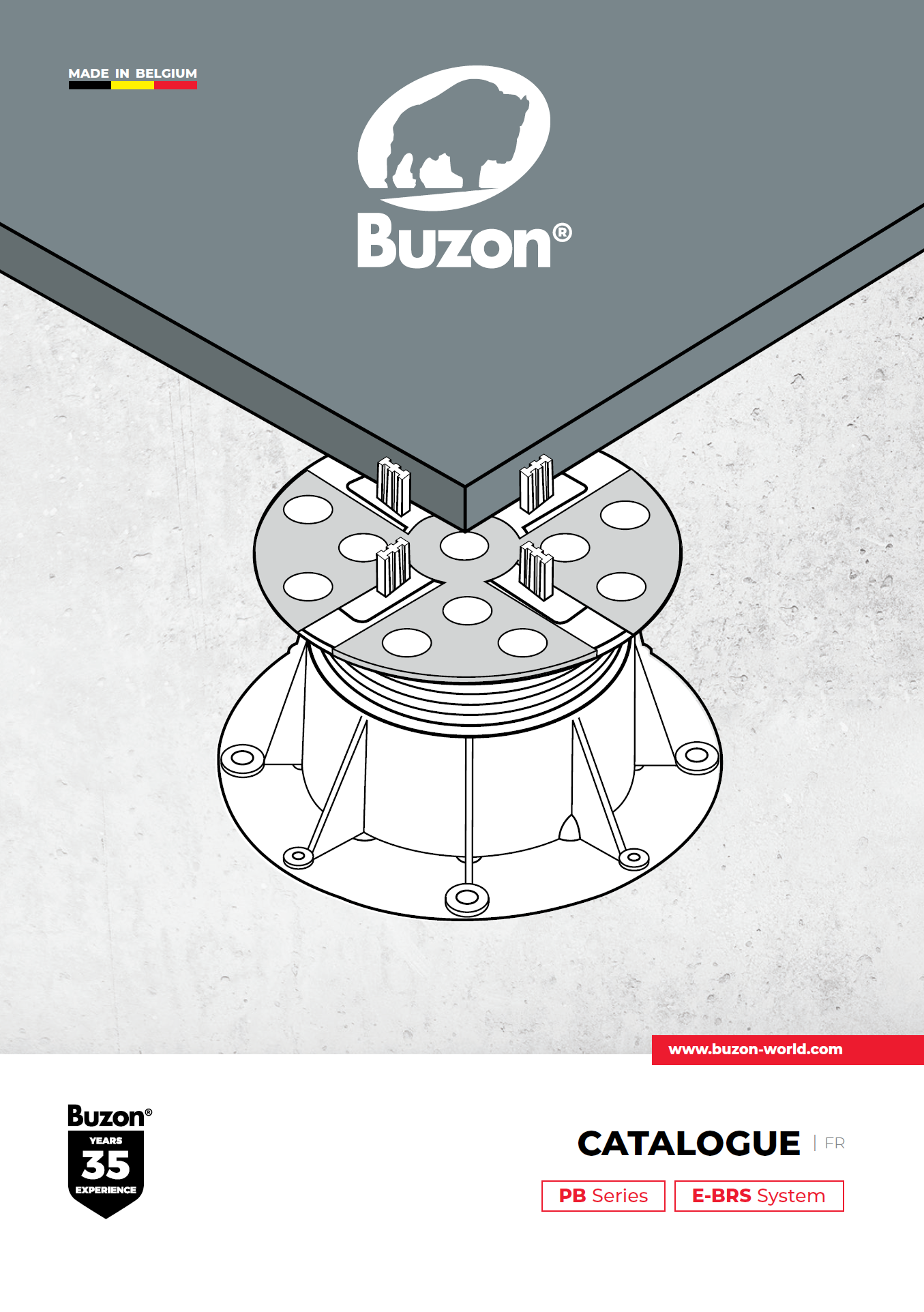 Plots de terrasse réglables | Buzon World Belgique